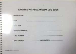 Maritime ISPS Visitor logbook | KDU
